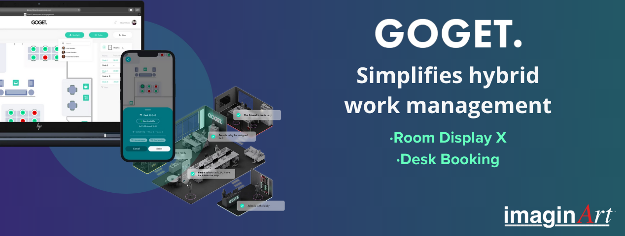 GOGET, a brand distributed by imaginArt, simplifies hybrid work with ...