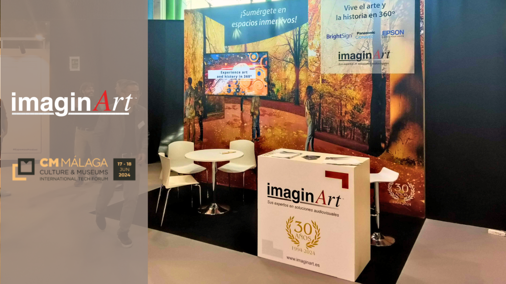 imaginArt en la Feria CM Málaga: Tecnología y arte en perfecta armonía. · imaginArt
