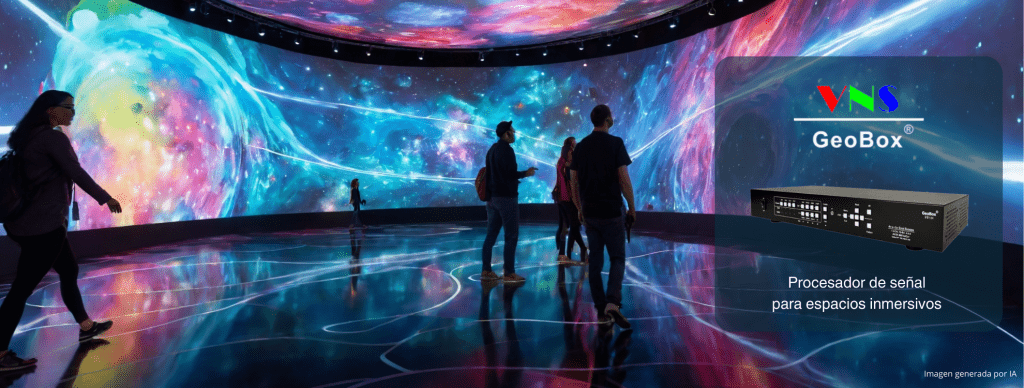 Espacios y salas inmersivas con videoproyección · imaginArt